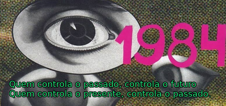A gente lê + Frases de George Orwell em 1984, | Shereland
